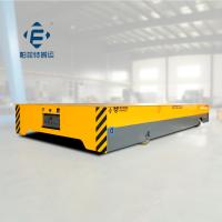 China Cement Floor Trackless Battery Powered Transfer Car for sale
