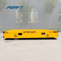 China 5t Material Transfer Cart Heavy Load Trackless Handling Bogie for sale