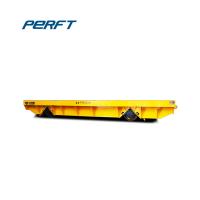 China Industrial Warehouse 300t Die Transfer Cart Battery Powered With Rollers for sale
