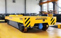 China Anti Explosion Pallet Transfer Carts Steel Pipe Fabrication Light Rail Conveying System for sale