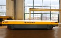China Anti Explosion Pallet Transfer Carts Steel Pipe Fabrication Light Rail Conveying System for sale