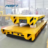 China Stone Mine Battery Powered 1t Motorized Transfer Trolley Robot To Work At Warehouse for sale