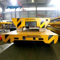 China Stone Mine Battery Powered 1t Motorized Transfer Trolley Robot To Work At Warehouse for sale