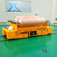 China Heavy Duty 50t Rail Transfer Trolley Material Handling Battery Power for sale