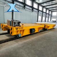 China High Temperature Iron Ladle Transfer Cart On Rail Industrial Battery Powered Heavy Duty for sale