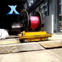 China Towing 10t Goods Handling Electric Transfer Cart For Factories for sale
