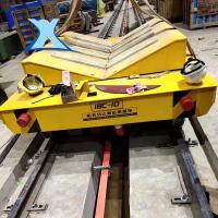 China 30t Storage Rail Transfer Car Cable Powered For Warehouse for sale