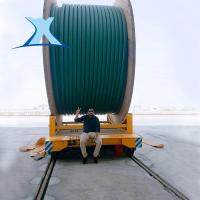 China 30t Storage Rail Transfer Car Cable Powered For Warehouse for sale
