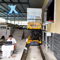 China Battery Electric Pendant Motorized Transfer Cart Heavy Load Rail For Workshops for sale