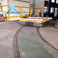 China 50t Load Rail Transfer Cart Electrical Cargo Industrial Large Capacity for sale