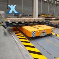 China 50t Load Rail Transfer Cart Electrical Cargo Industrial Large Capacity for sale