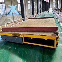 China 30t Heavy Load Transfer Cart Customization Color Bogie Rail Material Handling Equipment for sale