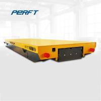 China Heavy Load 50t Rail Transfer Car Battery Powered Steel Factory Scrap Material for sale