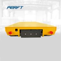 China Heavy Load 50t Rail Transfer Car Battery Powered Steel Factory Scrap Material for sale
