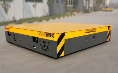 China Adjustable Speed Electric Transfer Trolley Motorized  Trackless Utility Vehicles for sale