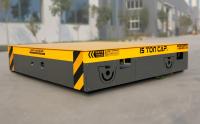China Adjustable Speed Electric Transfer Trolley Motorized  Trackless Utility Vehicles for sale