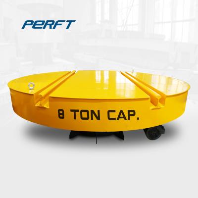China 20m/Min Material Handling Turntable 360 Degree Free Rotation Turnplate On Rail Archives for sale