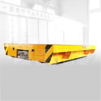 China 50t Heavy Duty Electric Transfer Cart Transport Material Handling On Rail for sale