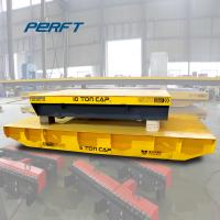 China Heavy Load Steel 30t Coil Transfer Trolley Steerable Cable Device With Optional Controls for sale