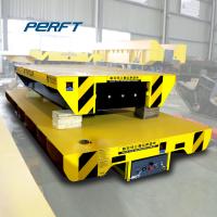 China Heavy Load Steel 30t Coil Transfer Trolley Steerable Cable Device With Optional Controls for sale