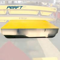 China 30T Rail Based Trolley Material Transfer Cart Flat Vehicle Trolley for sale
