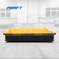 China 30 T Electric Motorized Transport Bogie On Cement Floor for sale