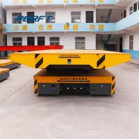China 30T Battery Electric Transfer Cart Motorized Handling Carrier For Building Site for sale