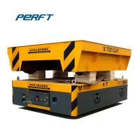 China Platform Electric Material Coil Transfer Cart Battery Operated 20t for sale