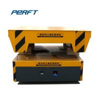 China Platform Electric Material Coil Transfer Cart Battery Operated 20t for sale