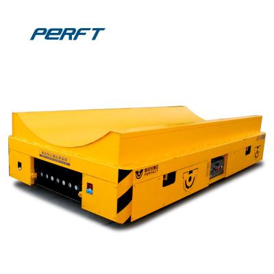 China Ship Building Industrial Electric Material Transfer Cart On Cement for sale