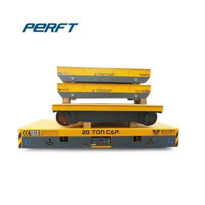 China Molten Metal Steerable Transfer Cart Customized Load 30t For Stone Mine for sale