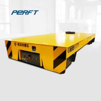 China Industrial Trailer Ladle Rail Transfer Cart Customized Color For Metal Sheet for sale