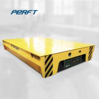 China 50t Molten Iron Casting Rail Electric Heavy Load Cart For Warehouse for sale