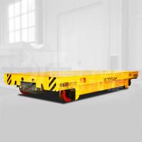 China Transfer Bogie Battery Powered Cart Steerable 15 Ton Capacity for sale