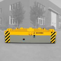 China Steel Box Structure Electric Platform Cart Trackless For Material Transfer for sale