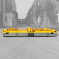 China Steel Box Structure Electric Platform Cart Trackless For Material Transfer for sale