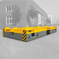 China Steel Box Structure Electric Platform Cart Trackless For Material Transfer for sale