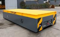 China Motorized Electric Flat Transfer Cart Automatic Trackless Easy To Operate for sale