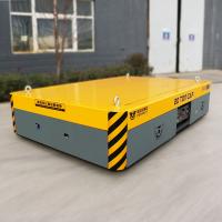 China Custom Battery Steel Coil Trolley In Railway Transportation For Warehouse for sale