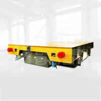 China Motorized Electric Transfer Trolley 50t For Steel Factory Material for sale