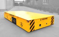 China 35t Lathe Carriage No Rail Steel Mill Battery Transfer Cart With Remote Control for sale