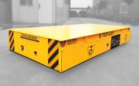 China 35t Lathe Carriage No Rail Steel Mill Battery Transfer Cart With Remote Control for sale