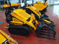 China 23HP Tracked Mini Skid Steer loader with US Briggs& Stratton gasoline engine for sale