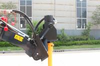 China Mini skid steer loader wiht Auger  150mm-750mm for sale