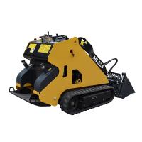 China China rubber tracked mini skid steer loader 25Hp diesel engine Joystick for sale