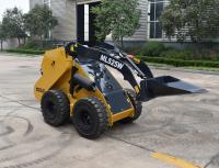 China 25HP Skid Type Wheel Type Mini Digger Mini Skid Steer Loader for sale