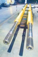 China Plastic Extruder Machinery Parts Screw Shaft For Producing PC for sale