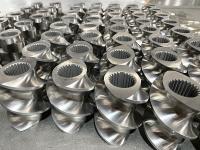 China German First Class SUS440C Double Screw Extruder Components Screw Elements for sale