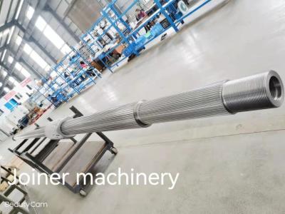 China Copersion Extruder Machine Components Diameter 120mm Involute Spline Shafts for sale