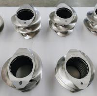 China 41CrAlMo7 38CrMoAl Double Screw Elements for Extruder Machines for sale